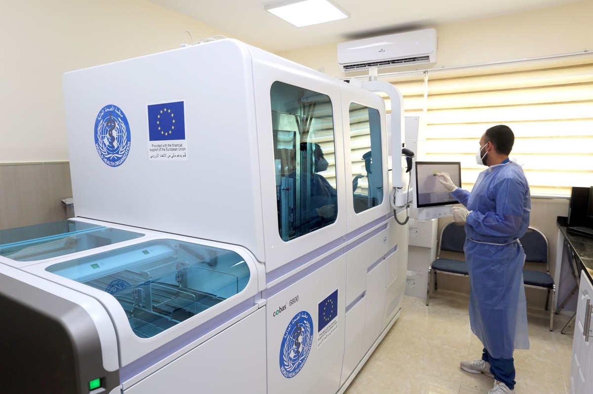 Jordan: WHO increases capacity of central laboratory