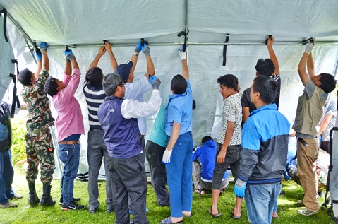 Visual mapping of the inter-agency landscape